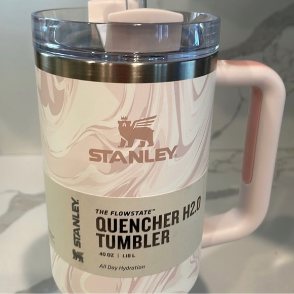 Stanley | Dining | Nwt Rare Rose Quartz Swirl Stanley No Longer ...
